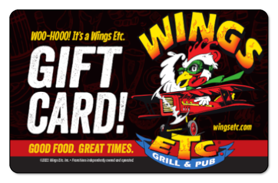 Wings Etc. | Gift Cards